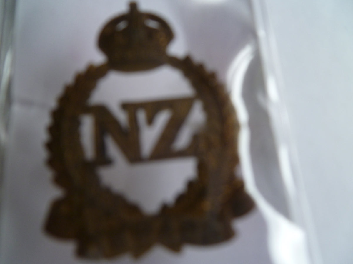 nz army cap badge ONWARD ex cond lugs good – Militaria Shop