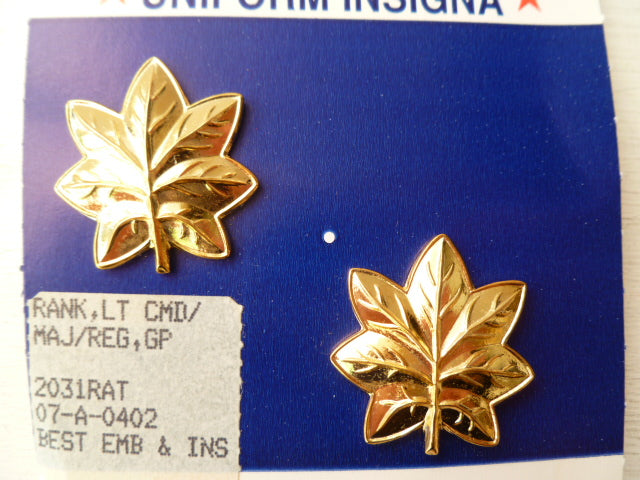 USA USN officers rank badge slt capt pr gold – Militaria Shop