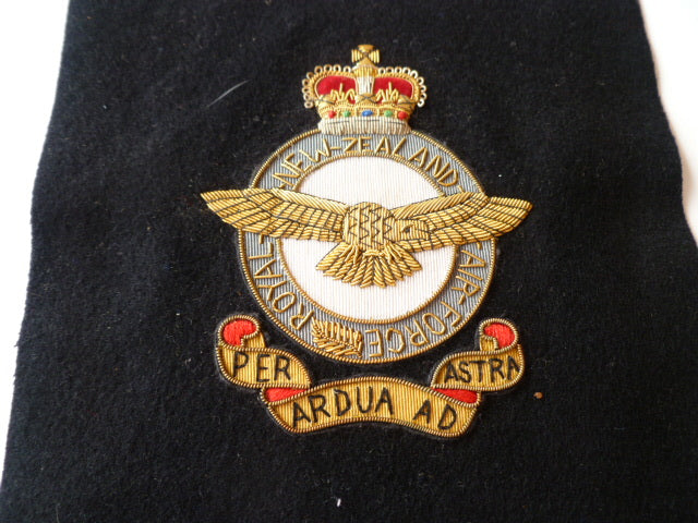 NEW ZEALAND RNZAF assn bullion pocket patch – Militaria Shop