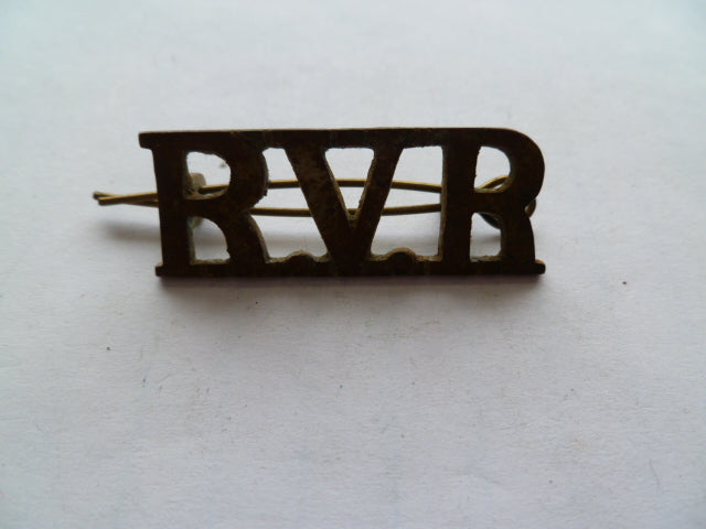 BURMA army rangoon volunteer rifles tittle – Militaria Shop