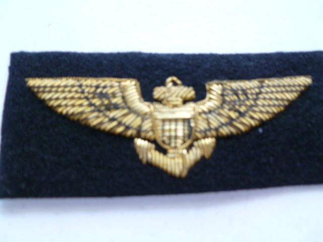 usa usn ww2 pilot gold wire emb wing ex cond scarce – Militaria Shop
