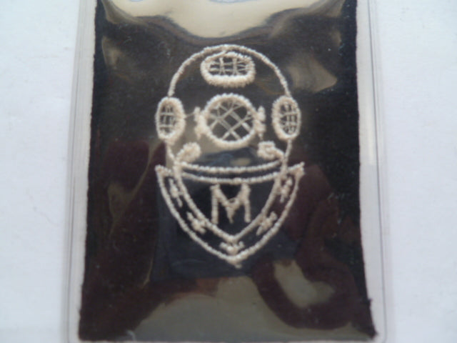 usa usn emb wool ww2 master diver patch ' pointed helmet ' – Militaria Shop