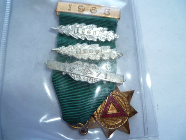 brit 10 year safe driving medal 3 extra bars – Militaria Shop
