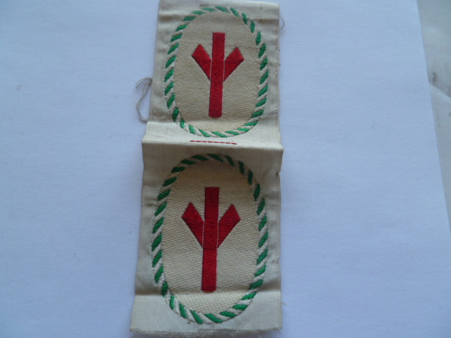german ww2 hitler youth patch with tags PAIR UNCUT – Militaria Shop