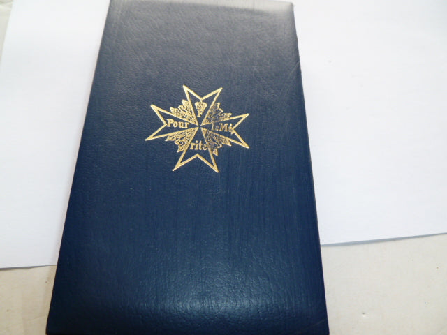 germay ww1 blue max medal w/oakleaves in case – Militaria Shop