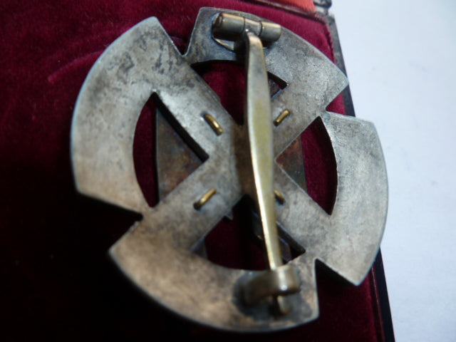 german ww2 cased SS proficiency badge in silver no maker – Militaria Shop