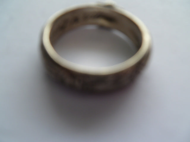 german ww2 SS wedding ring about size 11 ex cond NAMED – Militaria Shop