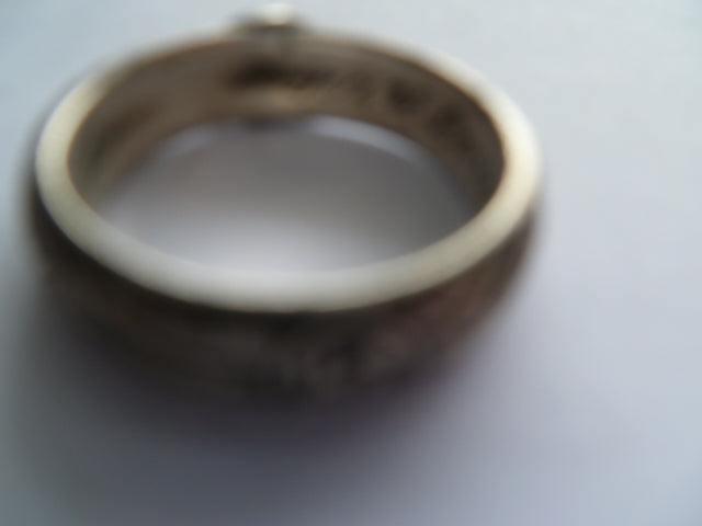 german ww2 SS wedding ring about size 11 ex cond NAMED – Militaria Shop