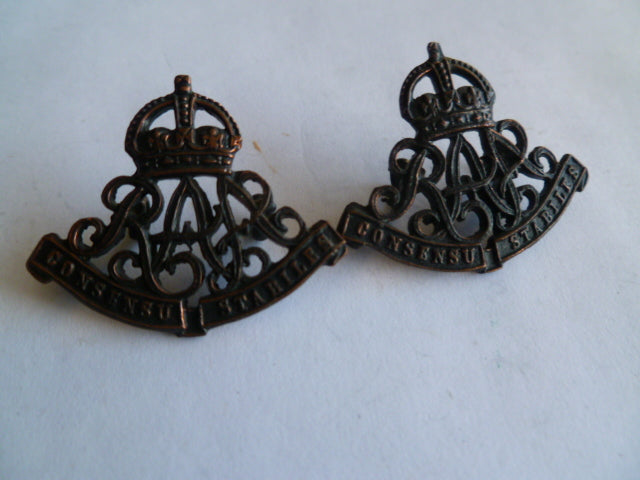 aust army 30/42 artillery pair collars m/m stokes – Militaria Shop